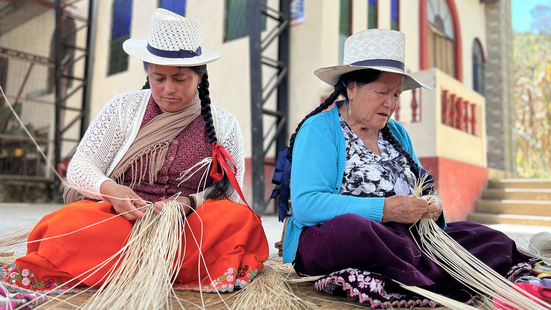 Production Process - K.Dorfzaun World's Finest Panama Hats
